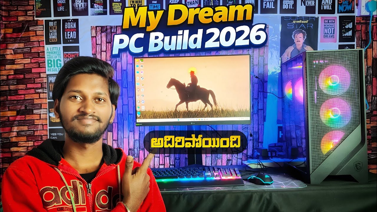 My Dream PC Build 🔥Gaming & Editing Setup 2026 - YouTube