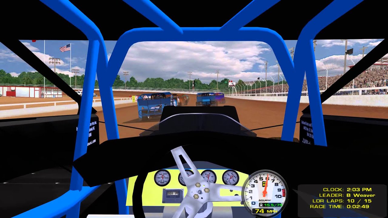 rFactor Dirtworks Designs 2015 Big Block Modifieds @ Lonestar Speedway ...