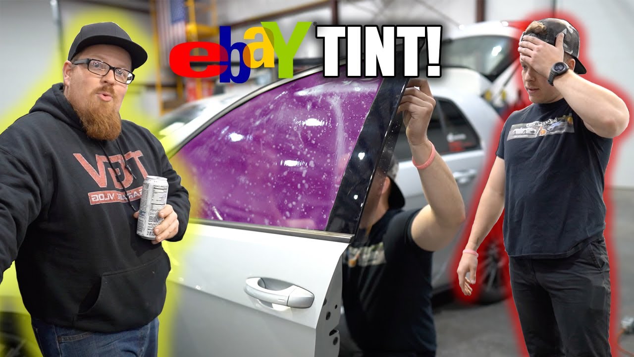 2 Fabricators Attempt To Tint A Car: MK7 GTI Window Tint Install - YouTube