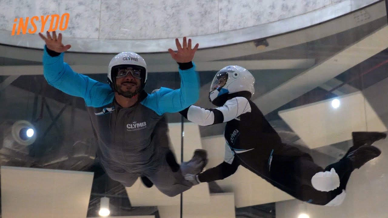 Indoor Skydiving in World's Largest Flight Chamber at CLYMB Abu Dhabi ...