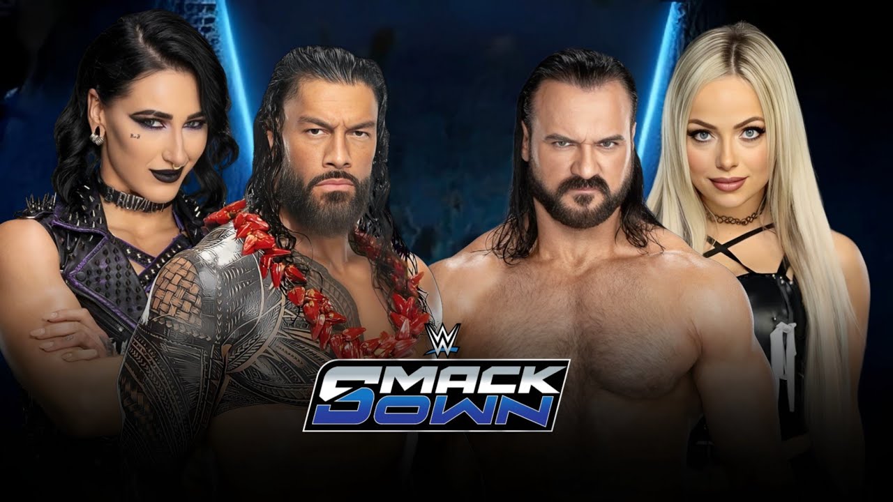 Roman Reigns & Rhea Ripley vs Liv Morgan & Drew Mcintyre Full Match WWE ...