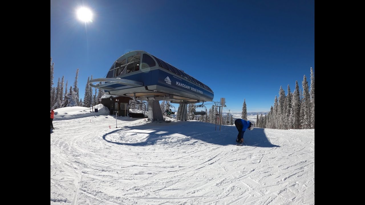 Mahogany Ridge Express, Steamboat, CO - YouTube