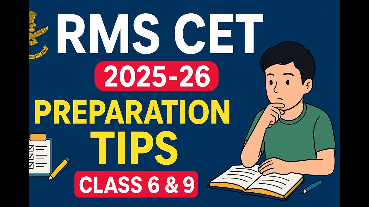 🎯 RMS CET 2025-26 Preparation Tips | Class 6 & Class 9 🎯Part1 - YouTube