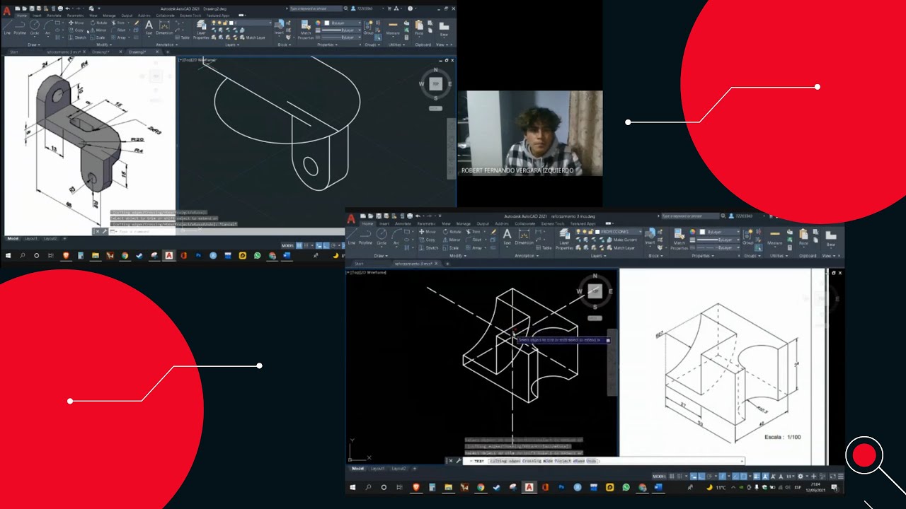 Dibujo para la Ingeniería - AutoCAD básico desde cero, realizado ...