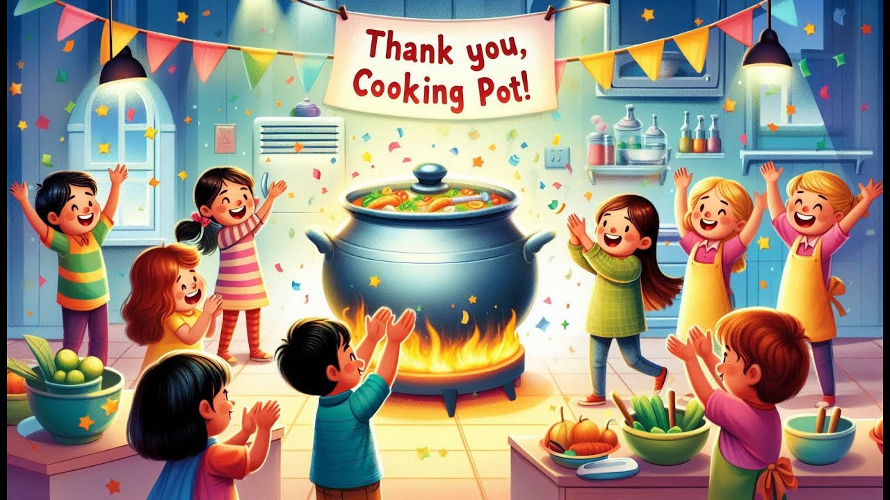 The Magical Cooking Pot Kids Rhymes Song | Classical song for kids ...