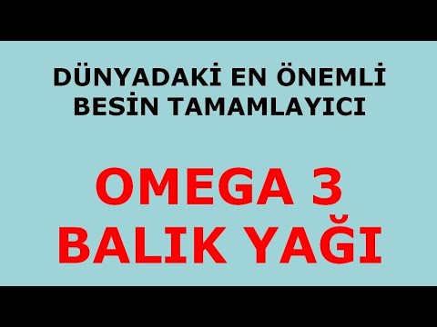 Balık Yağı Omega3 Yağ Asitleri Dünyadaki Bilinen En Önemli Ek Besin Maddesi Dr Serdar Hakan Çiftçi