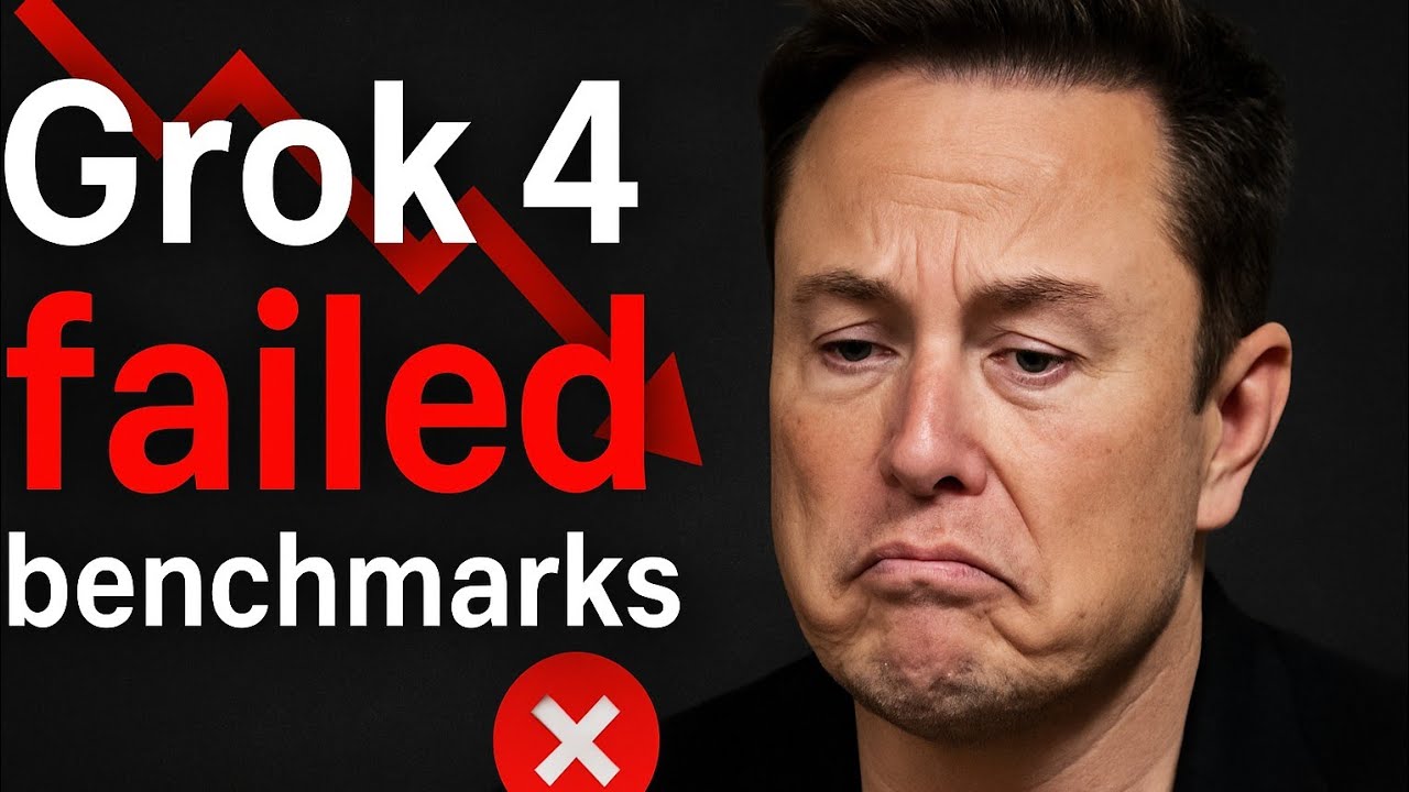 Grok 4 failed benchmarks - YouTube