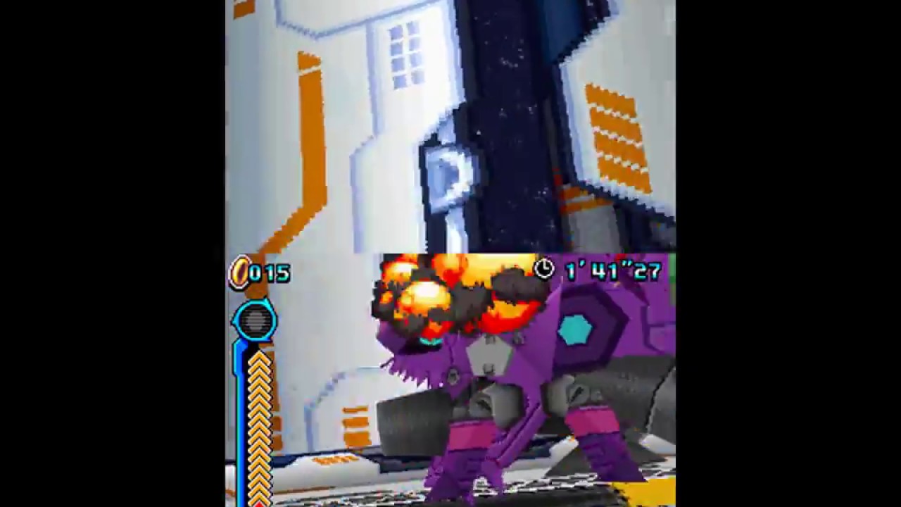 Sonic Colors (DS) Boss 7 - Nega-Wisp Armor - YouTube