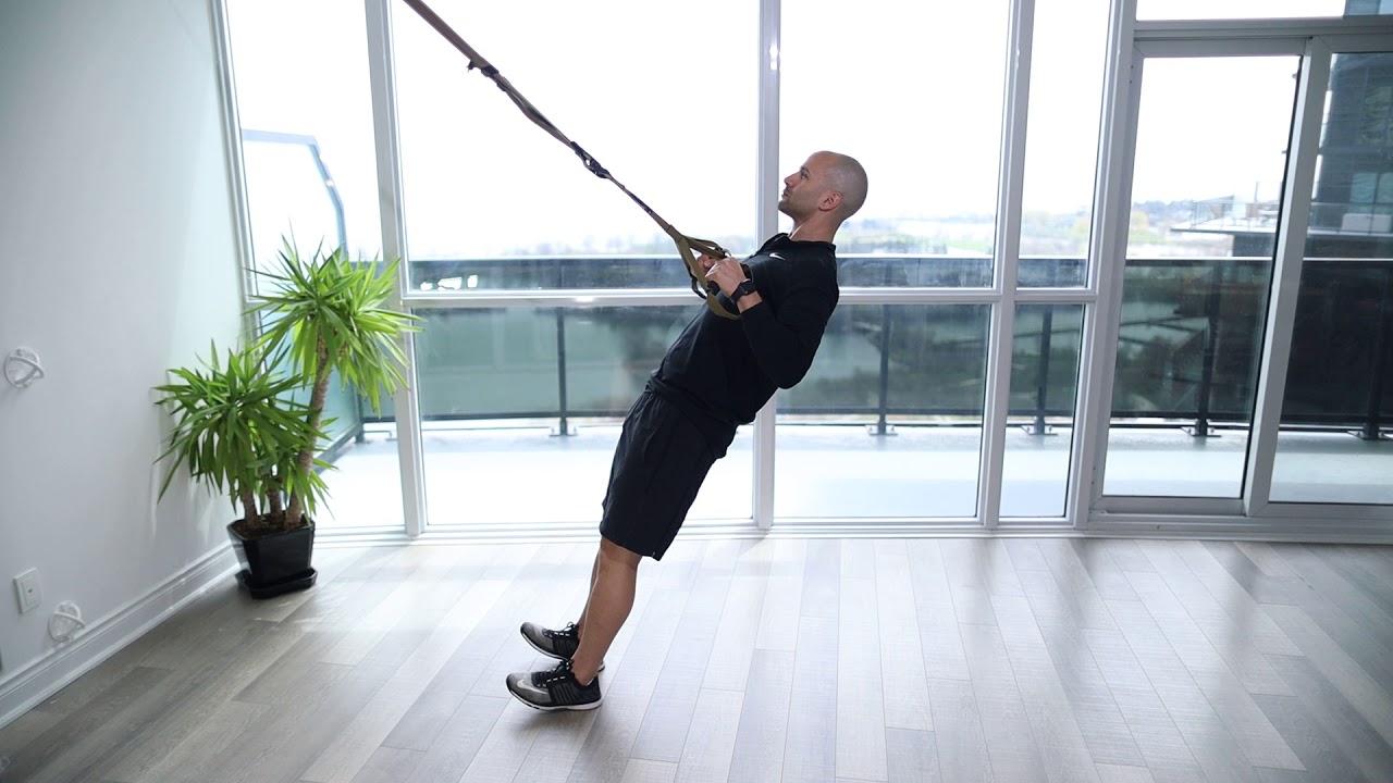 TRX Row Hold - YouTube