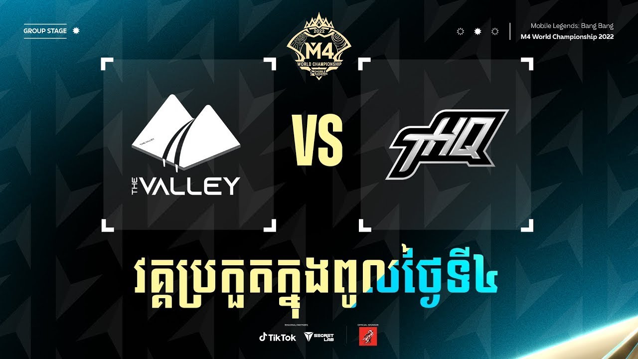 [KH] M4 Group Stage Day 4 | TV vs THQ - YouTube