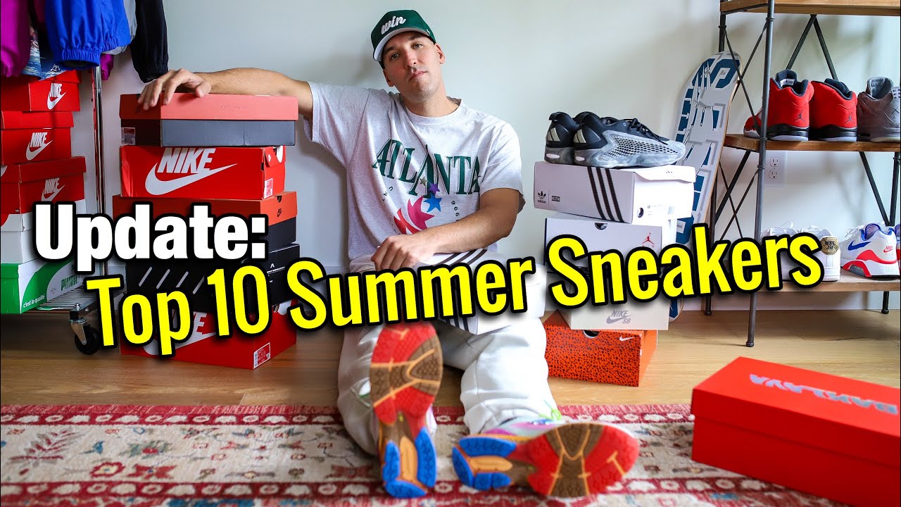 Update: My Top 10 Summer Sneaker Purchases For My Collection - YouTube