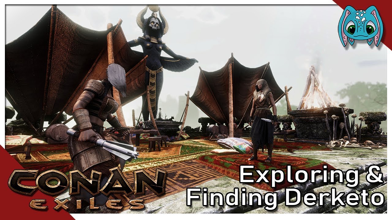 Exploring and Finding Derketo Religion | S1 Ep19 | Conan Exiles PVP ...