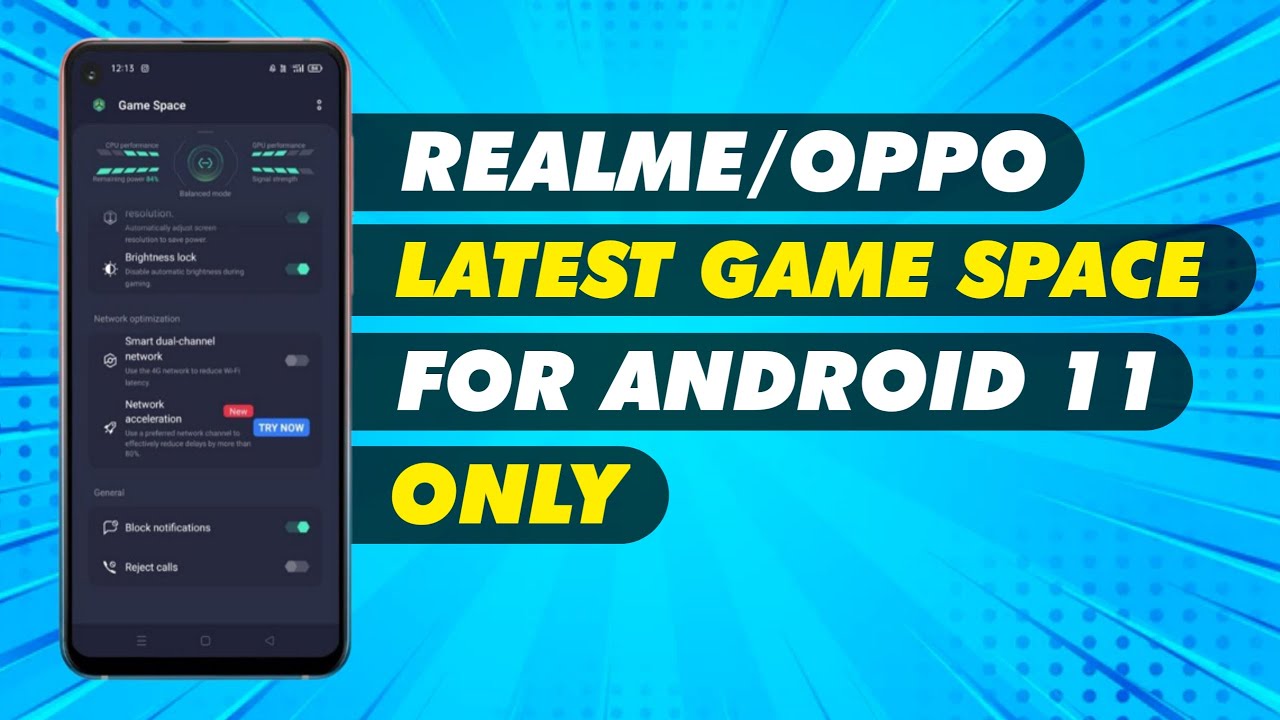 Realme/Oppo Android 11 Latest Game Assistant v4.7.0 | Latest Game ...
