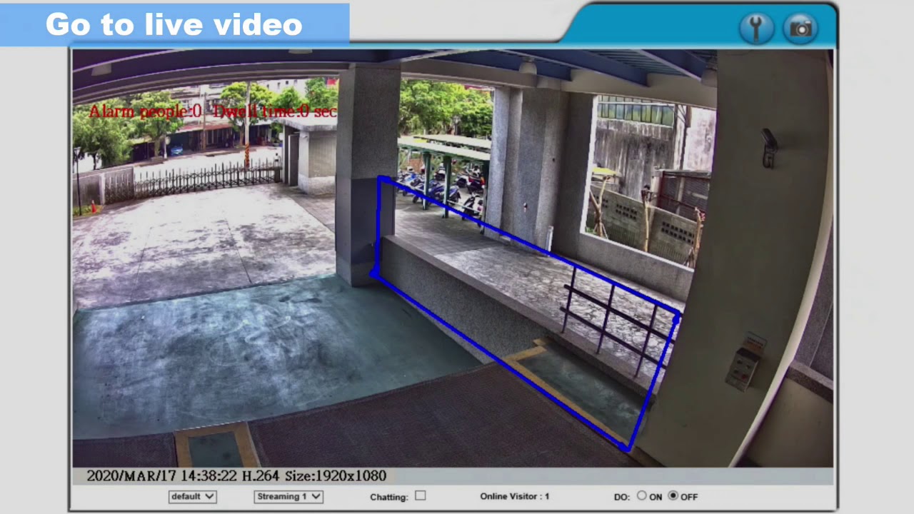 AI Featured Network Camera - Virtual Fence - YouTube