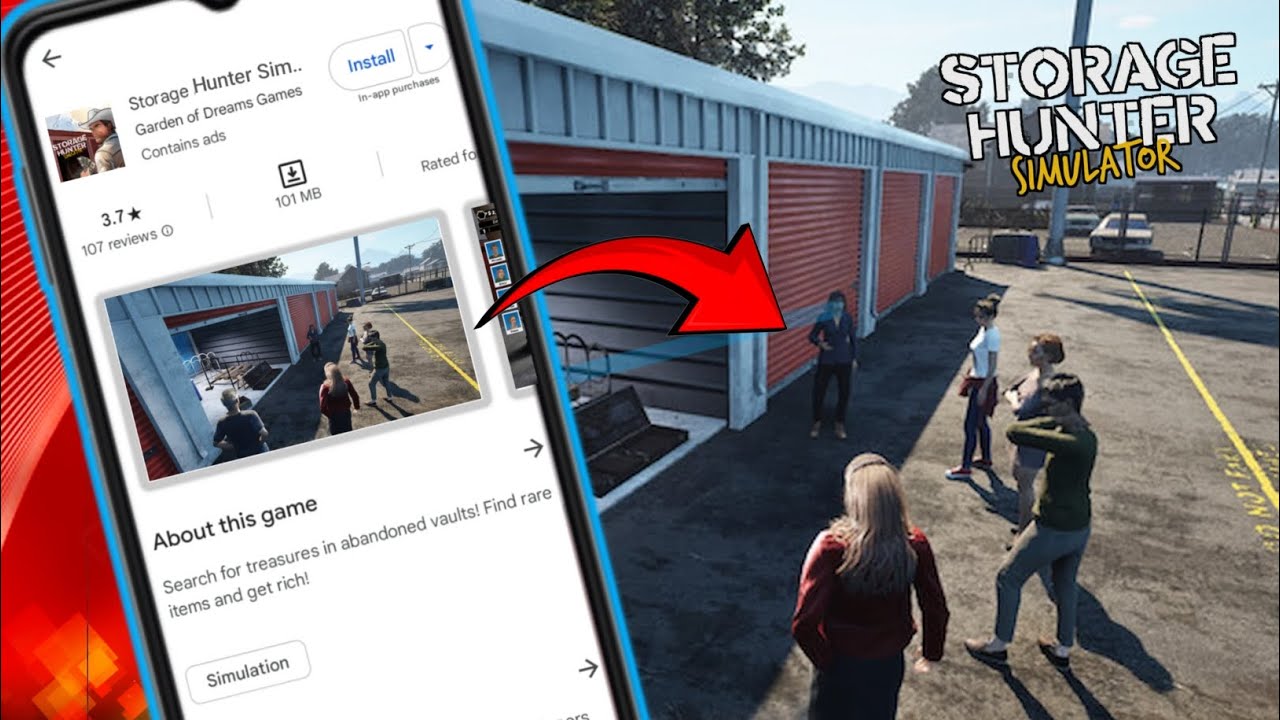 Finally ! I Play Twin of Storage Hunter Simulator In Android😱 | Storage ...