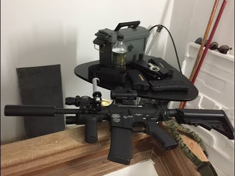 Airsoft M4 First Person Shooter - مداهمة برشاش خرز - YouTube