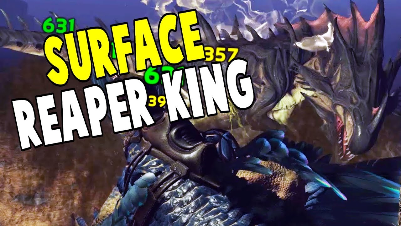The Surface, A Reaper and a Lot of Fire | ARK Aberration Modded ...