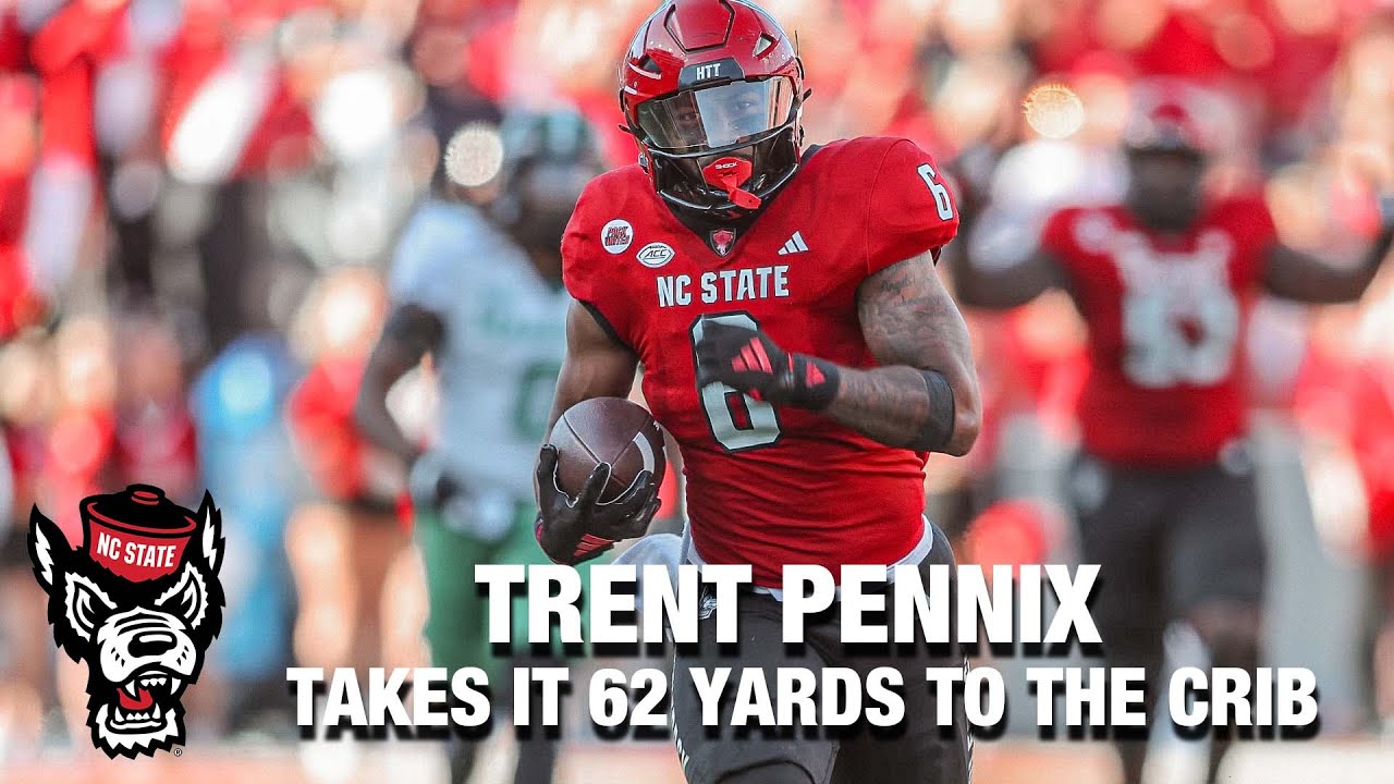 NC State's Trent Pennix Takes It 62-Yards To The Crib - YouTube