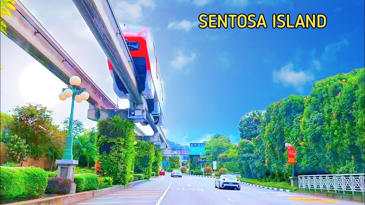 🇸🇬156: Driving Tour in Singapore | Sentosa Island | Explore Singapore ...