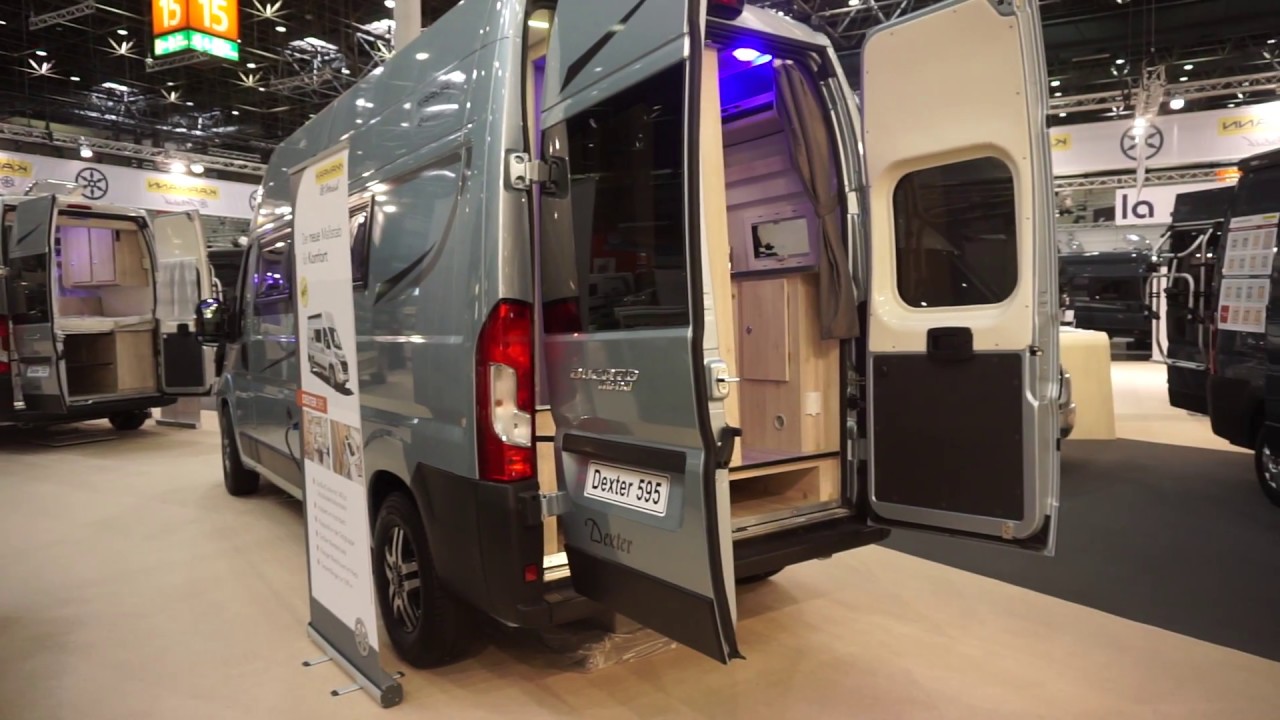 Karmann Mobil Dexter 595 campervan review - YouTube