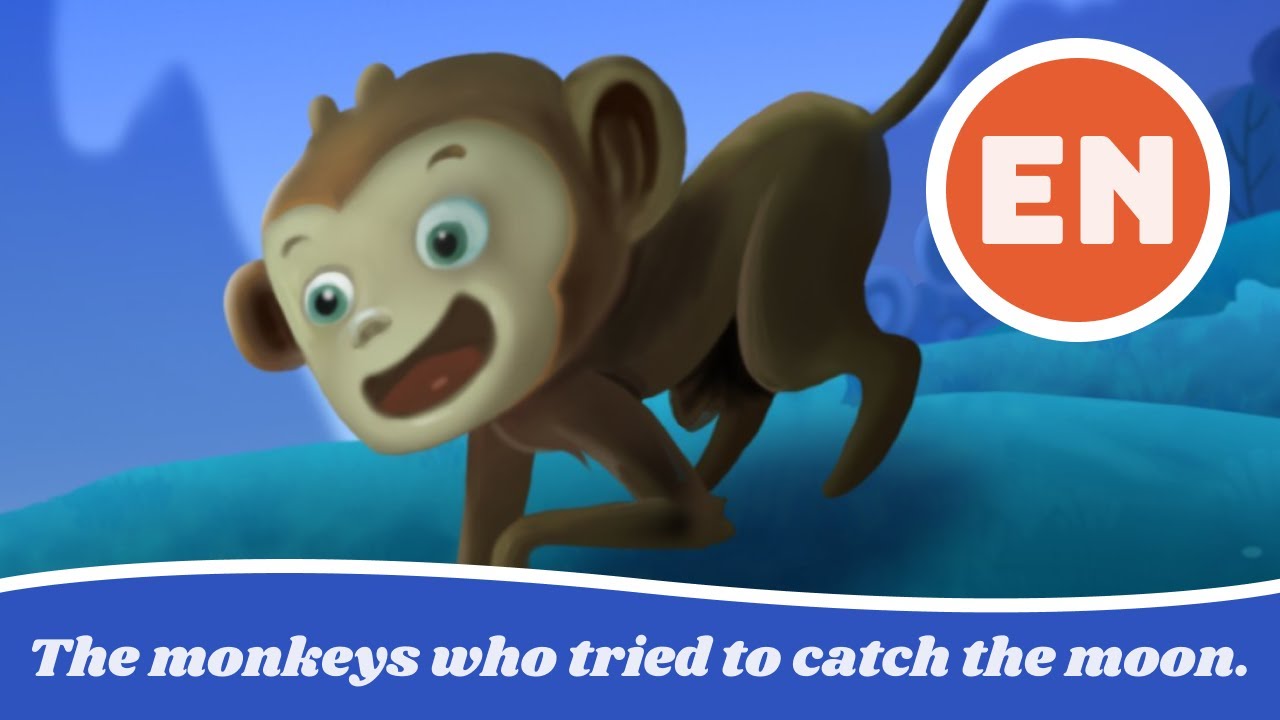 The monkeys who tried to catch the moon | Stories for Kids | Fairy Tales | @RyeStoryTime - YouTube