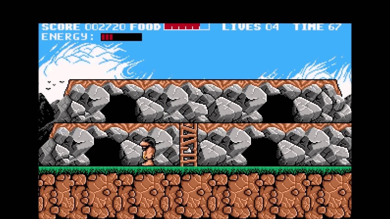 Prehistorik DOS GAME 1991 - YouTube