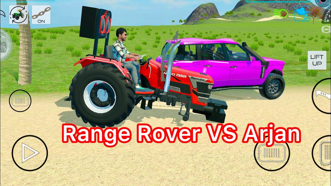 BeamNG drive | Range Rover VS Tractor massive fight | who will win # ...