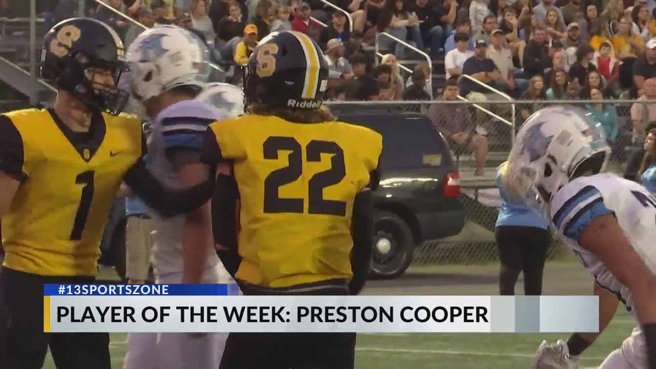 Player of the Week: Scott's Preston Cooper - YouTube
