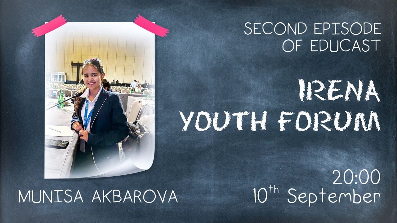 Irena Youth Forum | Second episode of EduCast - YouTube