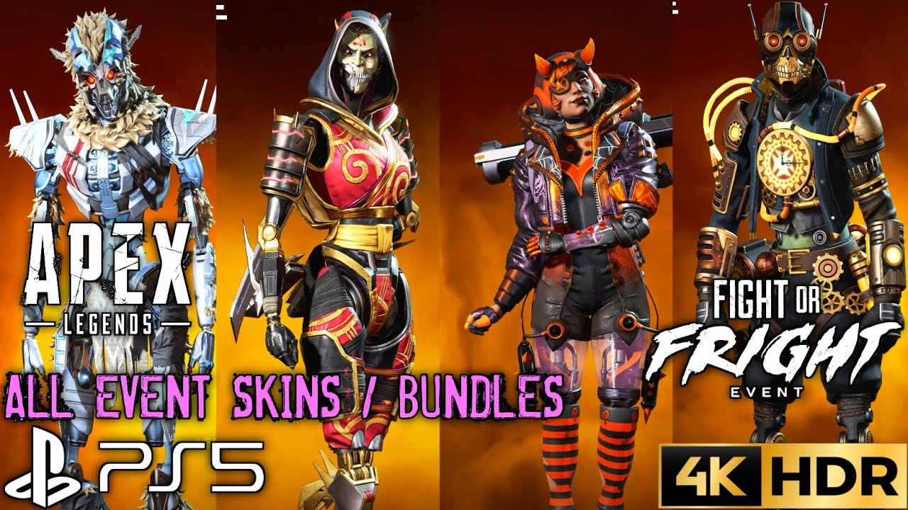 Apex Legends Fight OR Fright Event All Legends Bundle | Apex Fight OR ...