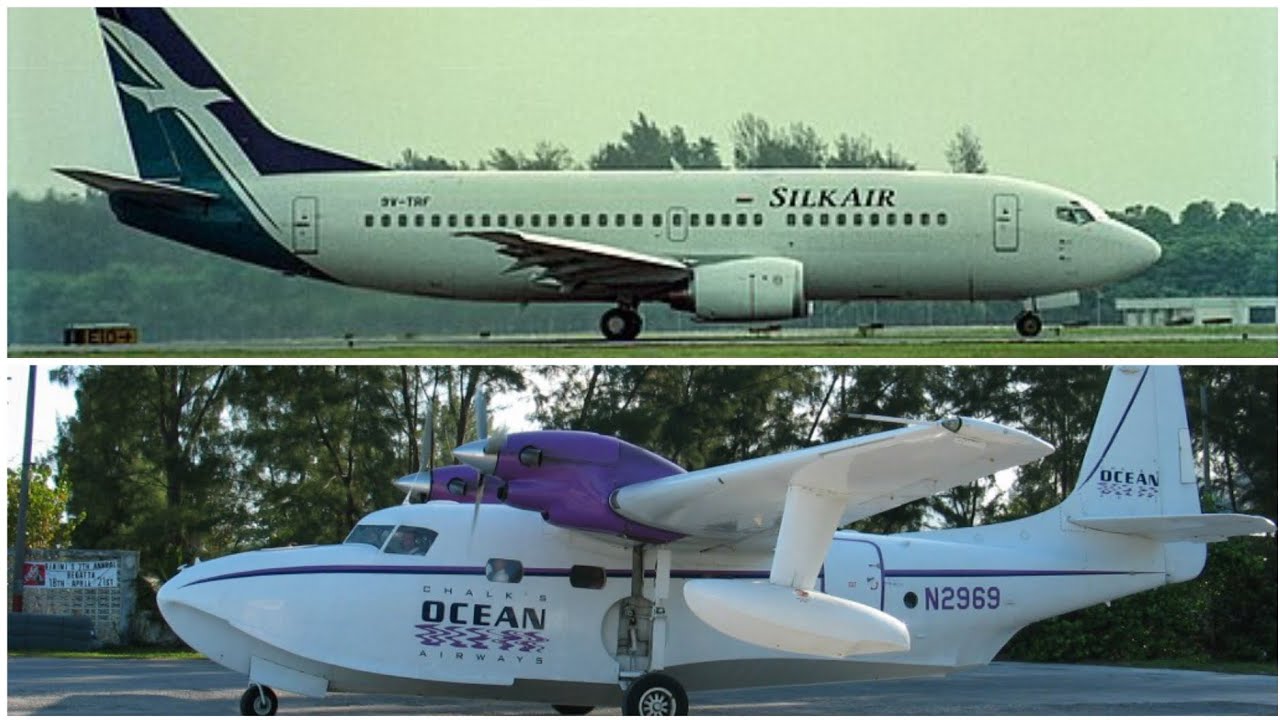 SilkAir flight 185 (19/12/1997) & Chalk Ocean Airways flight 101 (19/12 ...