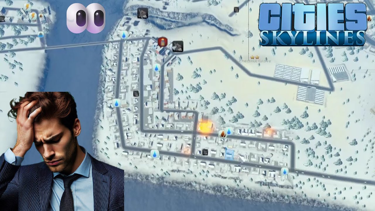 Natural disasters make the game 10X harder in Cities Skylines S2 hard ...