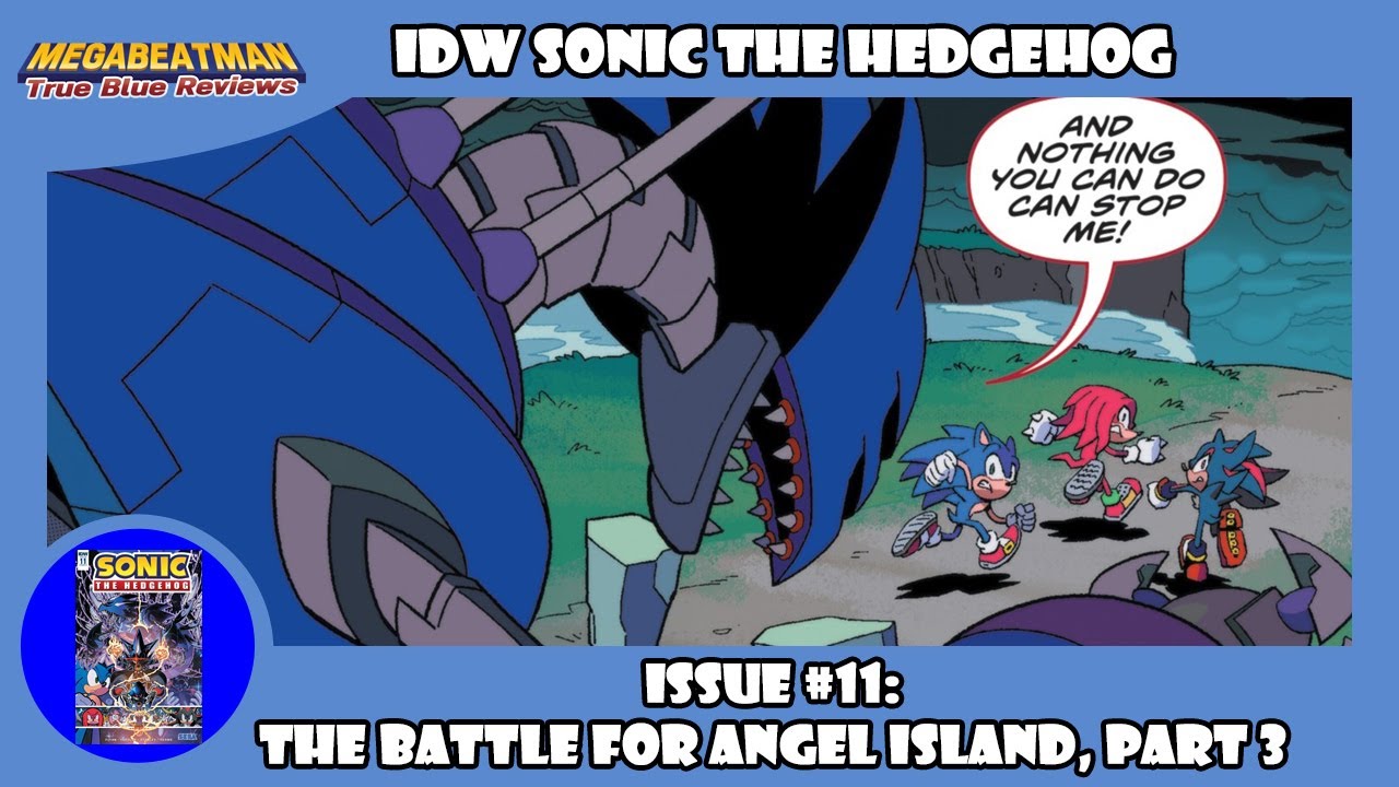 IDW Sonic The Hedgehog #11 | A Comic Review by Megabeatman - YouTube