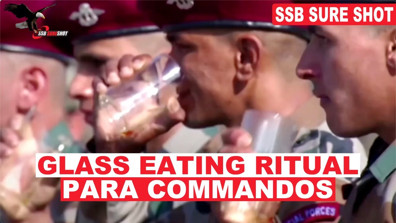 What is the Glass Eating Ritual of the Para Speacial Forces? - YouTube