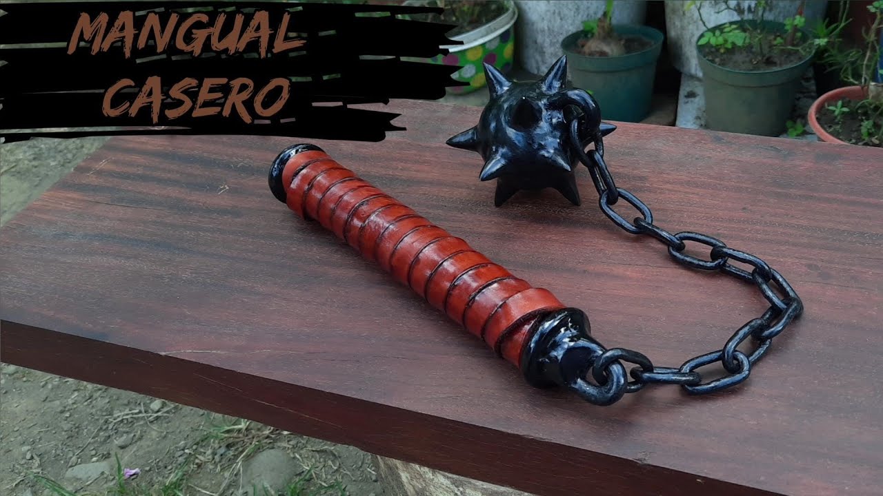 Como hacer un mangual casero - YouTube