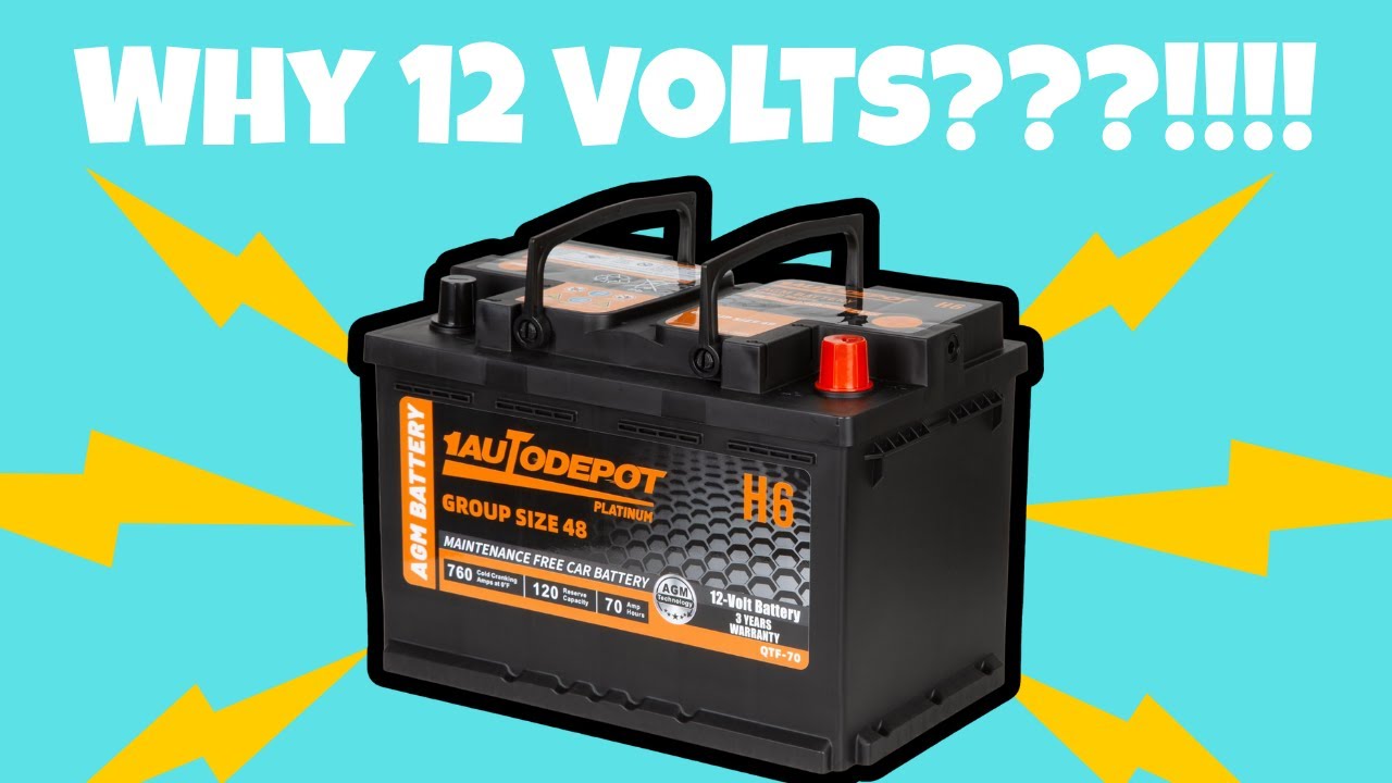 Why Are Car Batteries 12 Volts? - YouTube