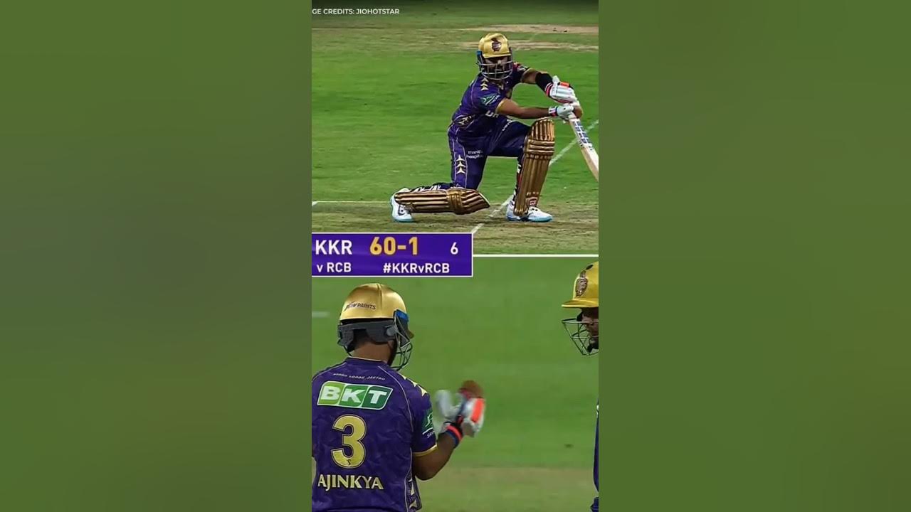 KKR MAKES A POWERPLAY COMEBACK! 💜🔥After a slow start, captain Rahane and #SunilNarine - YouTube