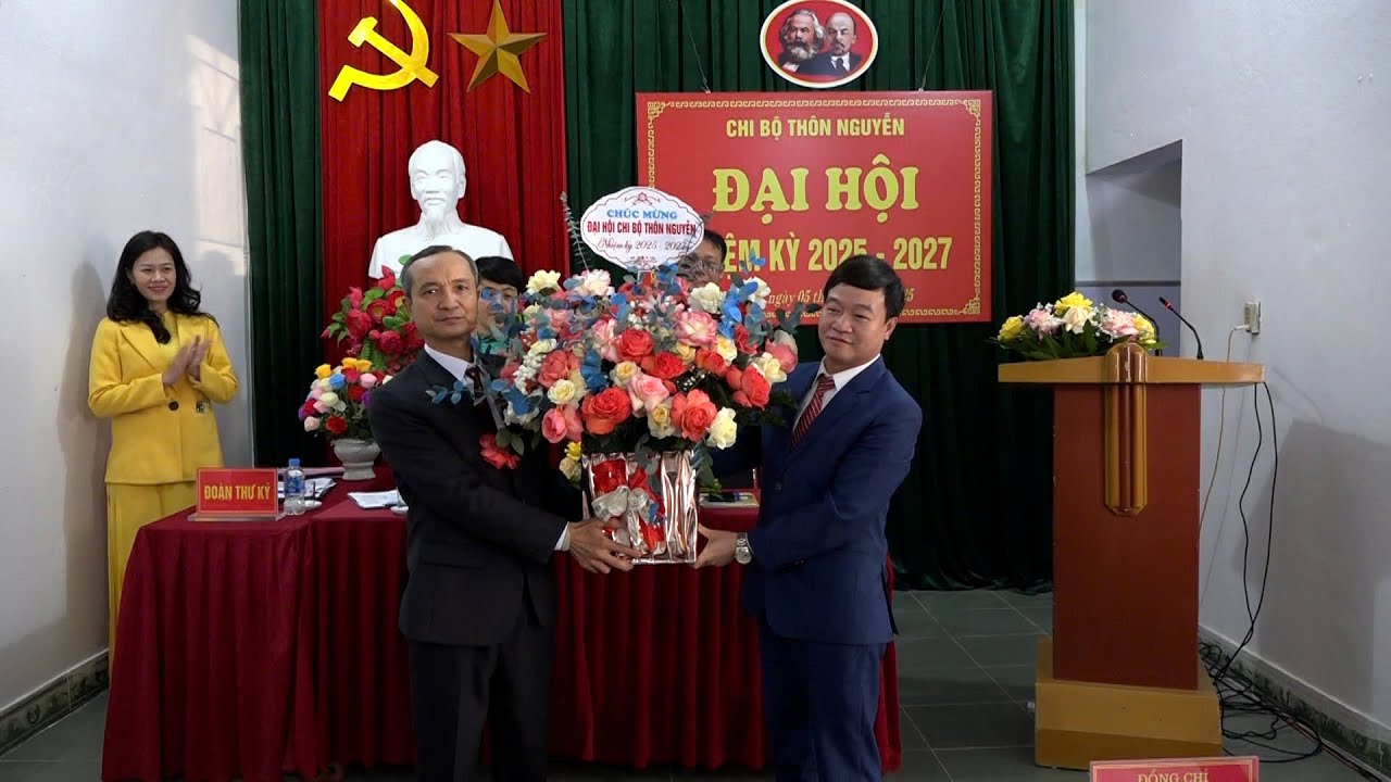 Chi bộ thôn Nguyễn, xã Yên Sơn tổ chức thành công Đại hội nhiệm kỳ 2025 ...