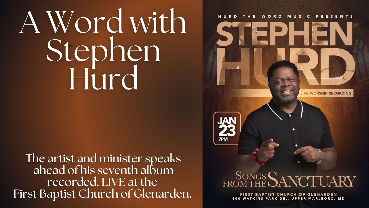 Stephen Hurd Prepares for new LIVE Recording - YouTube