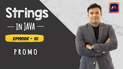 Strings Tutorial For Beginners | Java - YouTube