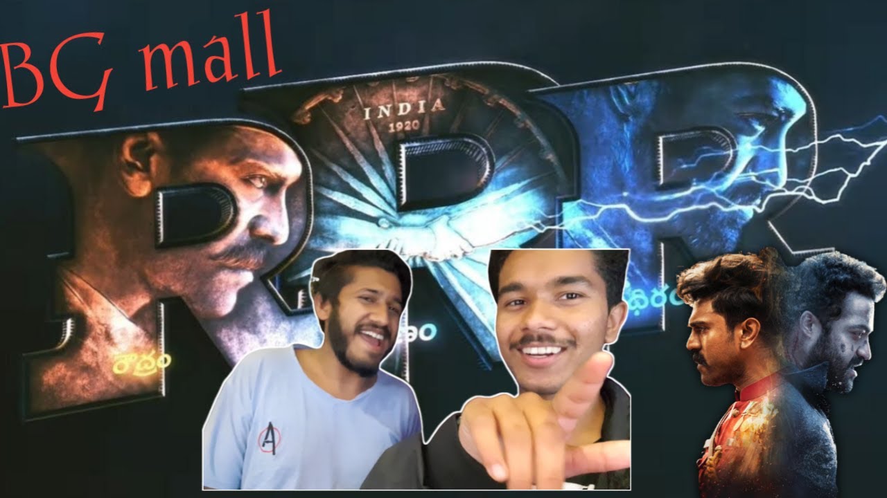 RRR movie watched in BG mall || Dope experience || VLOG #RRR movie #BG ...