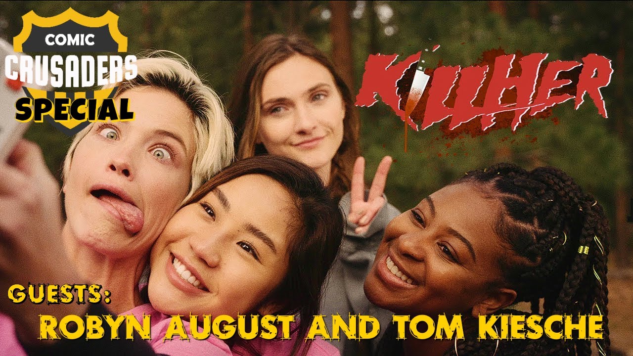 Comic Crusaders Special - Robyn August and Tom Kiesche - YouTube