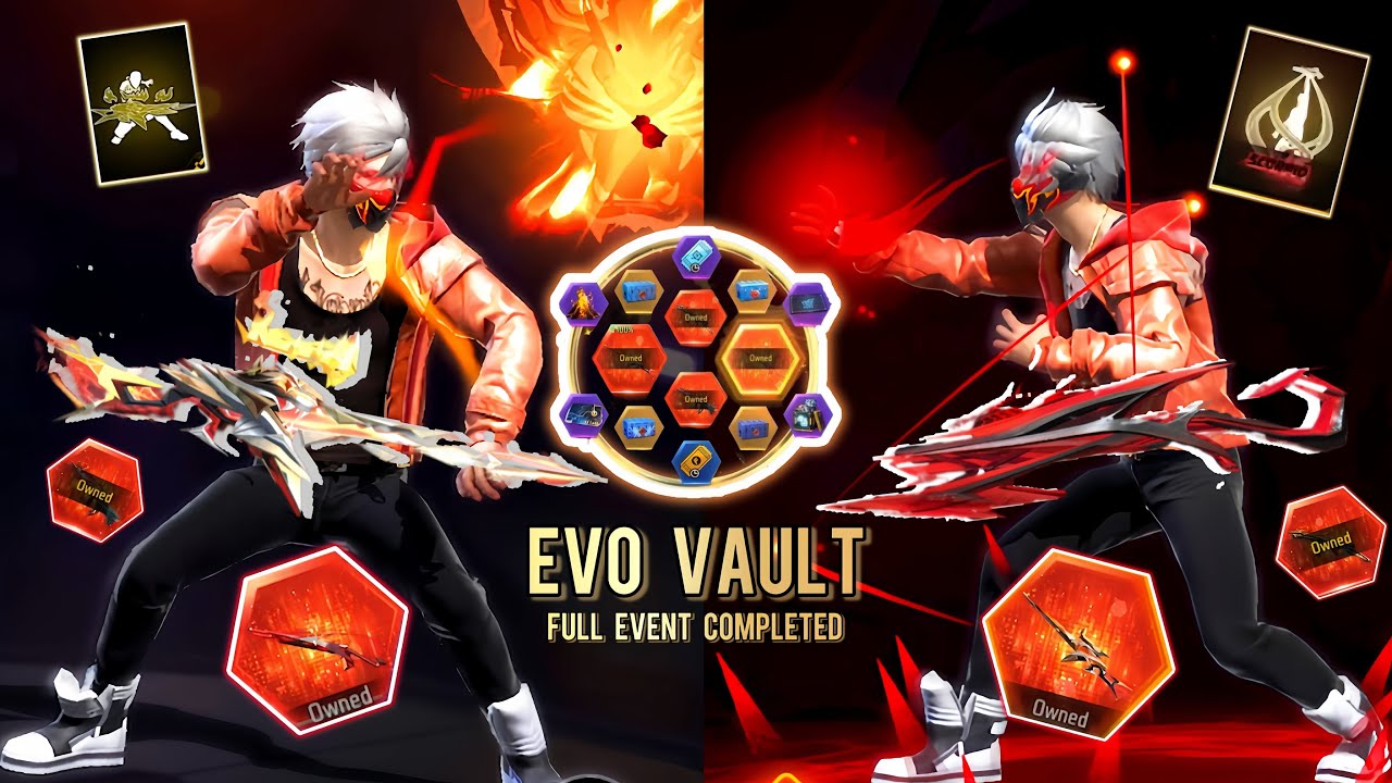 Free Fire EVO VAULT Event | Unlock All Evo Gun Skins | Evo WOODPECKER ...