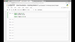 Python for Data Visualization - using Seaborn - YouTube