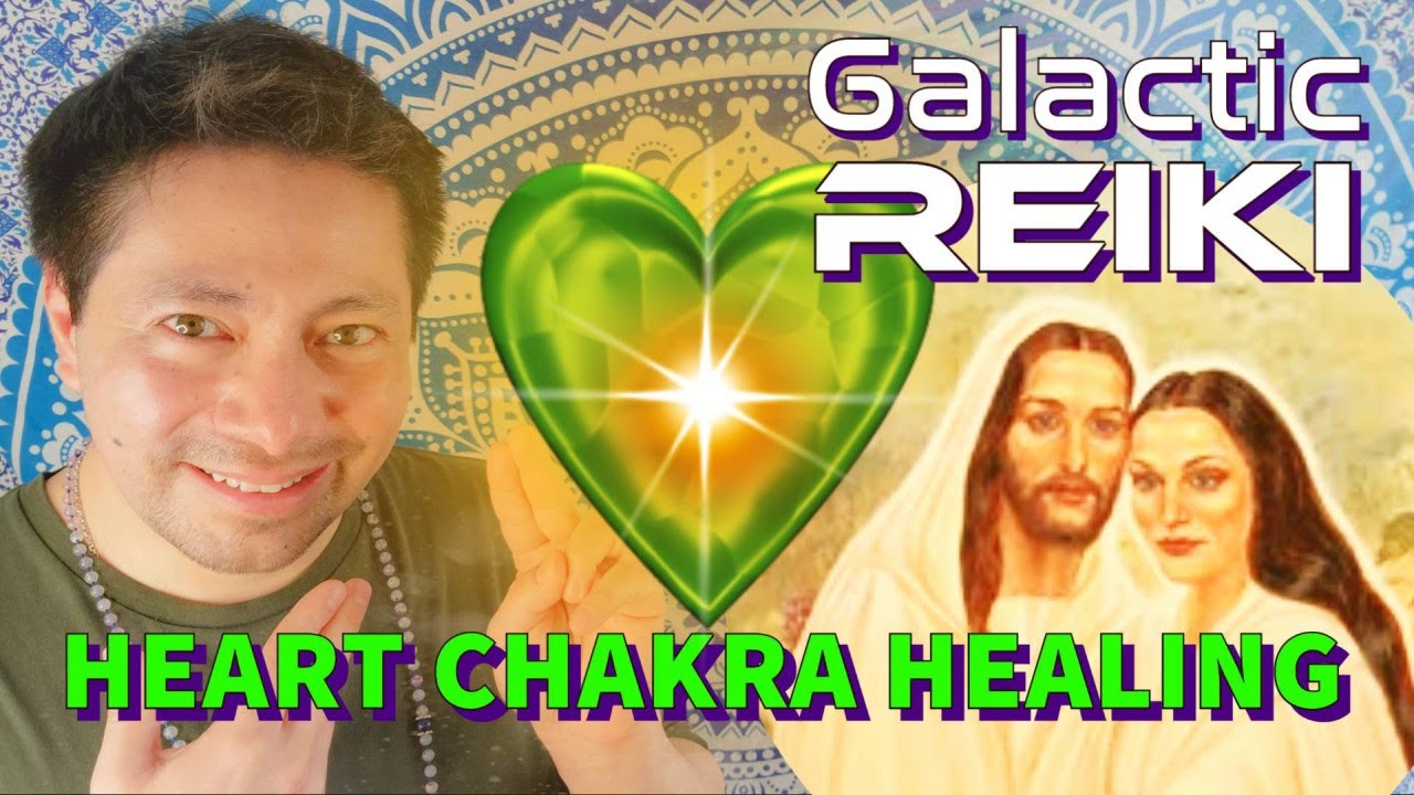 💚 REIKI Healing for your Heart Chakra with Masters Jesus & Mary ...