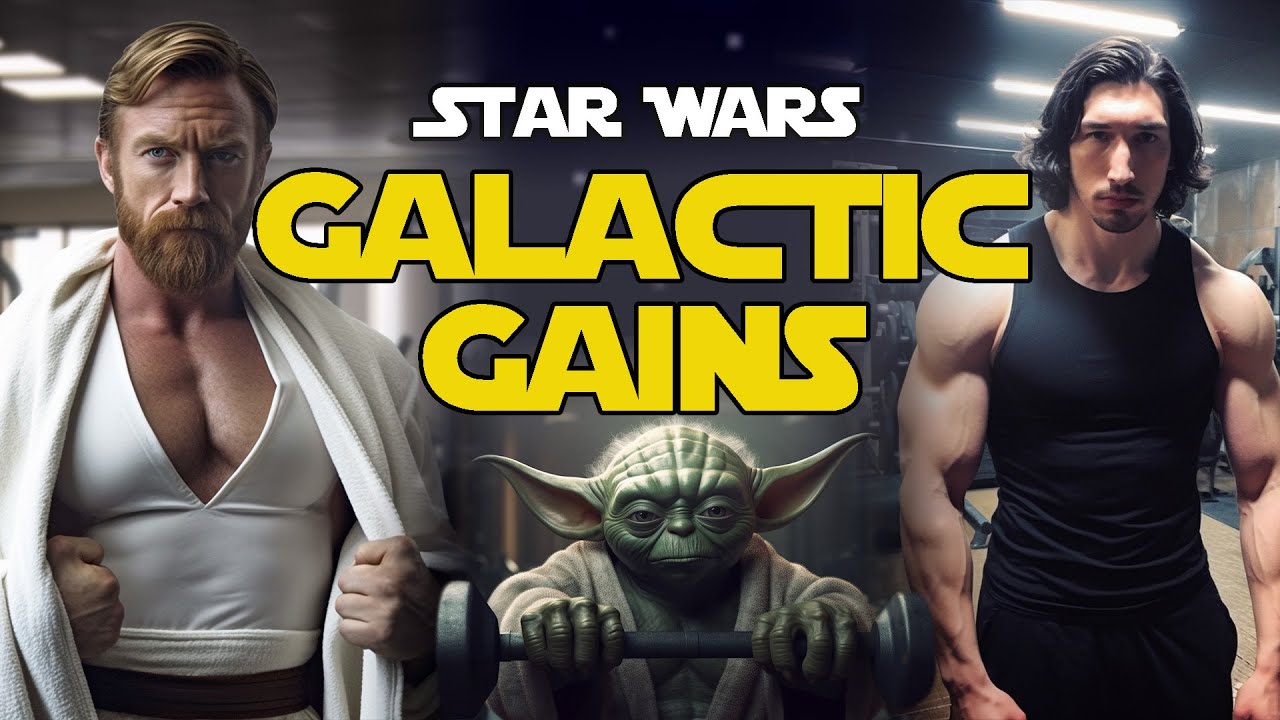 Star Wars characters talk about lifting then hit the gym for some ...