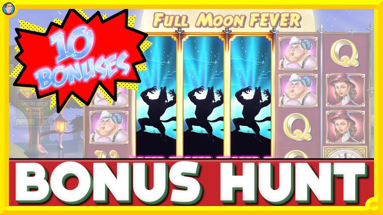 Infective Wilds, Full Moon Fever & More Online Slots!! - YouTube