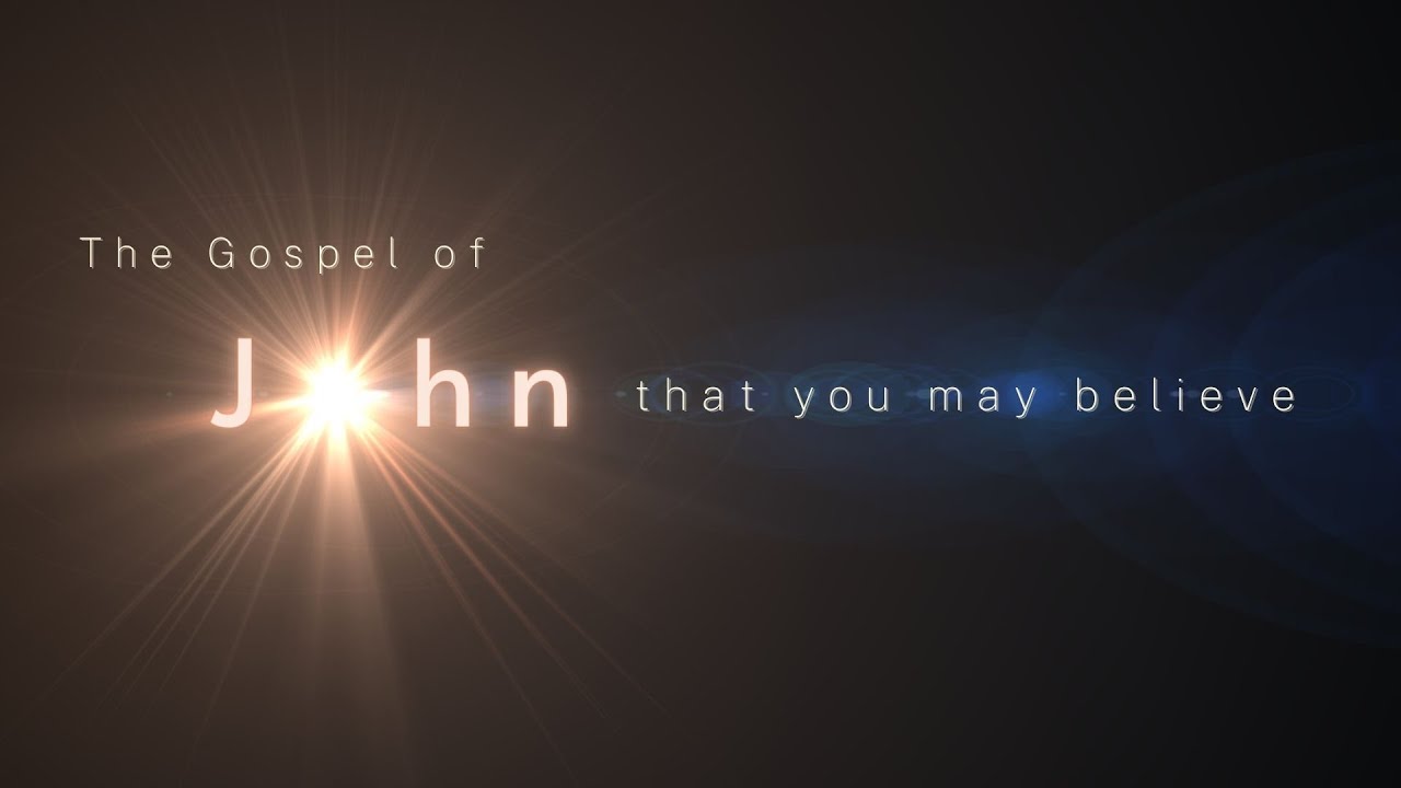 The Gospel of John Sermon Intro - YouTube