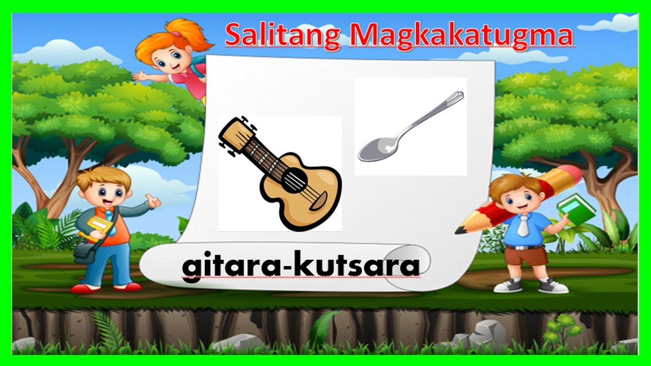 FILIPINO 3 Q2 WEEK 5 - SALITANG MAGKAKATUGMA - YouTube