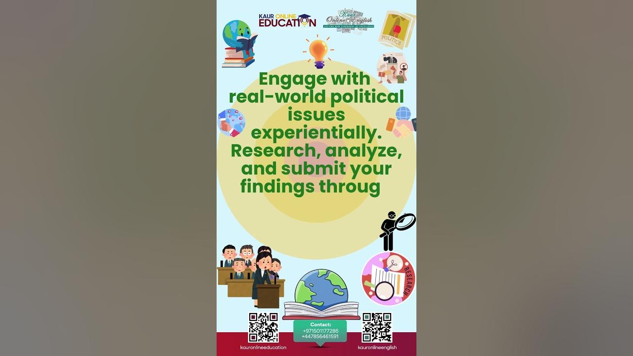 Online IB DP 'GLOBAL POLITICS' Lessons #globalpolitics - YouTube